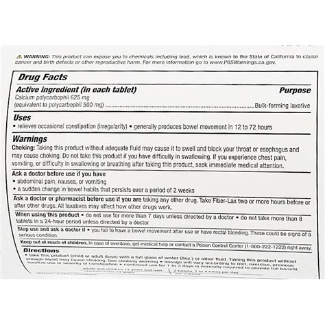 Fiber Lax Laxative Hargraves Online Healthcare