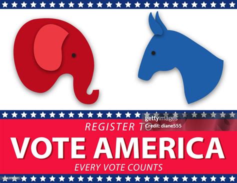 Usa Election Voting Template With Debate Concept High Res Vector Graphic Getty Images