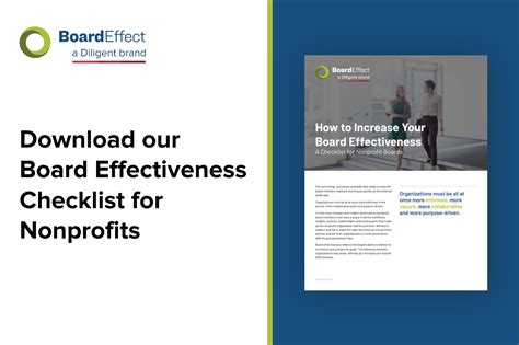 Board Effectiveness Checklist Board Portal Software Boardeffect Australia