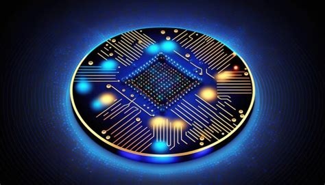 premium ai image futuristic modern new computer processor chip
