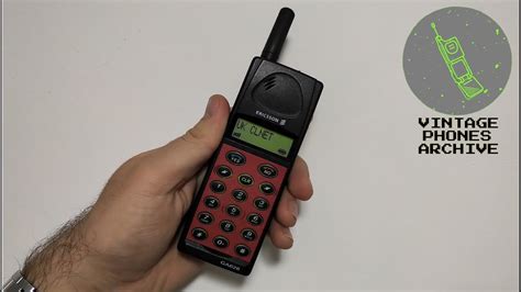 Ericsson Ga628 Brick Mobile Phone From 1996 Test Call Menu Browse