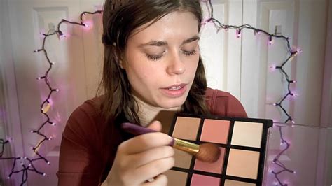ASMR - Best Friend Does Your Pre-Shower Makeup - Layered Sounds - YouTube