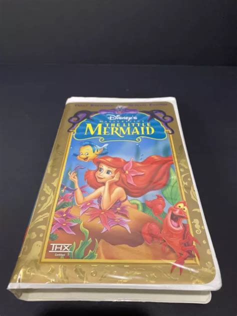 Disneys The Little Mermaid Vhs 1998 Masterpiece Collection 600
