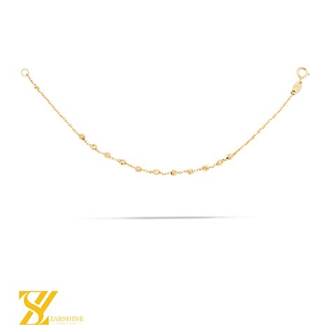 قیمت و خرید دستبند طلا گوی البرنادو زرشاین