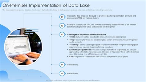 Data Lake Formation On Premises Implementation Of Data Lake Ppt Powerpoint