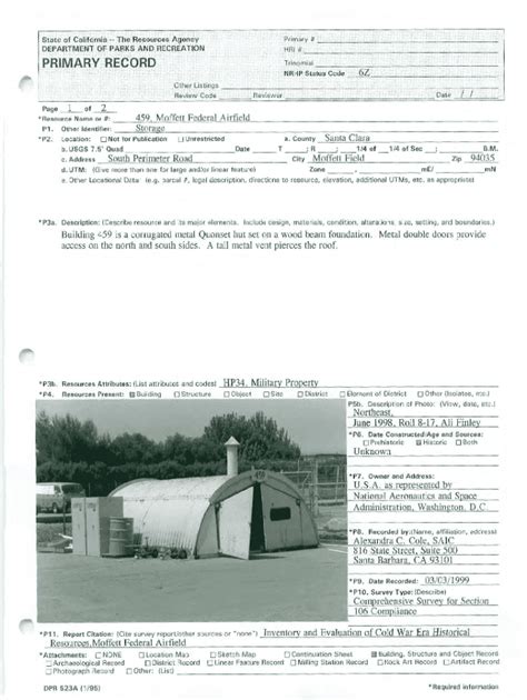 Dpr Record For Building 459 Fill Out And Sign Online Dochub