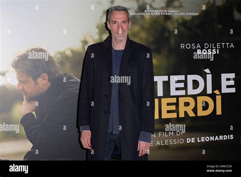 Giorgio Caputo Attends The Premiere Of The Movie Martedì E Venerdi At Cinema Barberini Photo