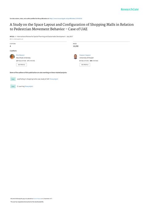 A Study On The Space Layout And Configuration Of S See Discussions Stats And Author Profiles