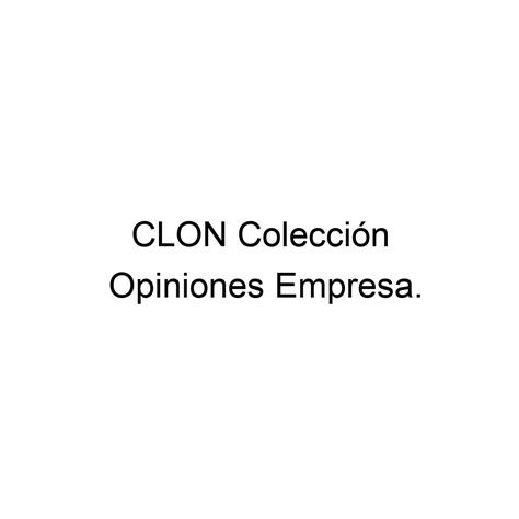 Opiniones Clon Colección 3339665211