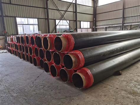 Heat Preservation Polyurethane Insulation Pipe Steel Jacket China