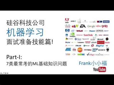 小小福的机器学习小讲堂 硅谷机器学习工程师 分钟了解七大最常见的机器学习面试问题 YouTube