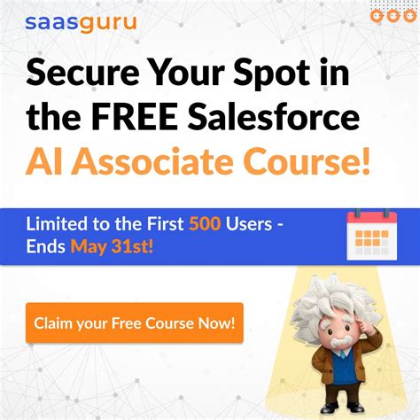 Saasguru On Linkedin 🚨 Attention Salesforce Trailblazers Free Salesforce Ai Associate Course…