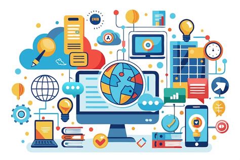 Creative Representation Of Digital Tools And Knowledge Sources In A