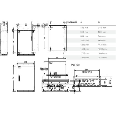 Nhp Concept Premier Panelboard 400a 1296mm Ip66 Din T 72 Way Chassis