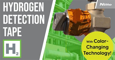 Hydrogen Central On Linkedin Nittos Hydrogen Detection Tape Allows