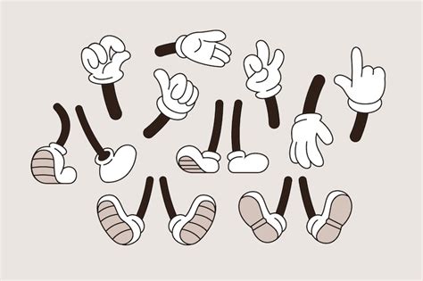 Mickey Mouse Hands Printable