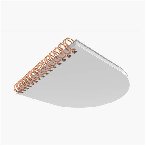 Notebook With Spiral 03 3d 모델 다운로드 Other Author Format Exclude On