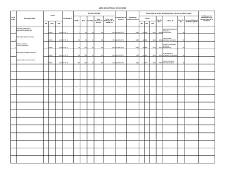Modelo De Libro De Actas Pdf