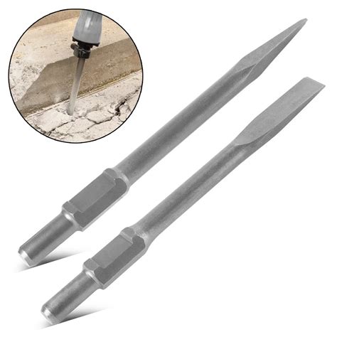 Steelworks Chisel 2 Set With Flat Chisel And Pointed Chisel 30 X 380 M