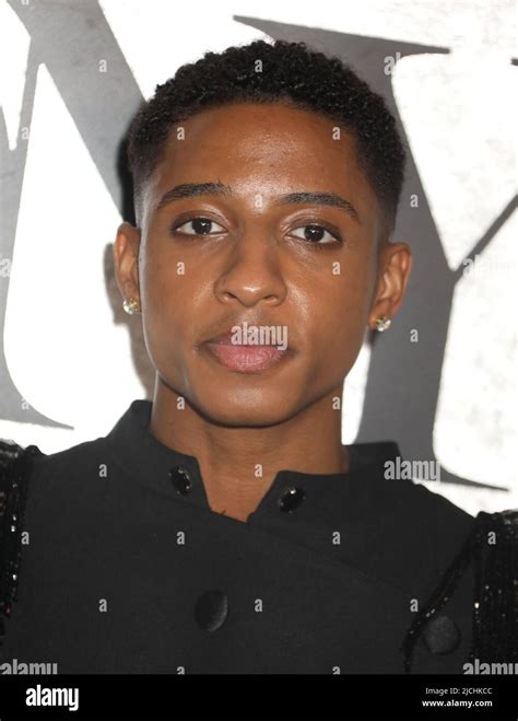 June 12 2022 New York New York Usa Actor Myles Frost Attends The 75th Annual Tony Awards