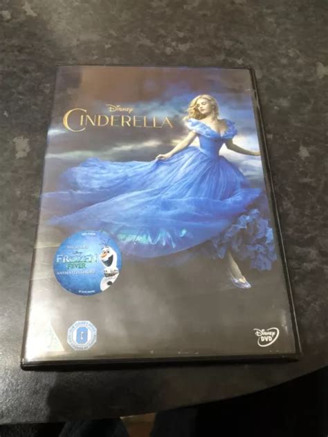 Cinderella Dvd Disney Live Action Lily James Includes Frozen