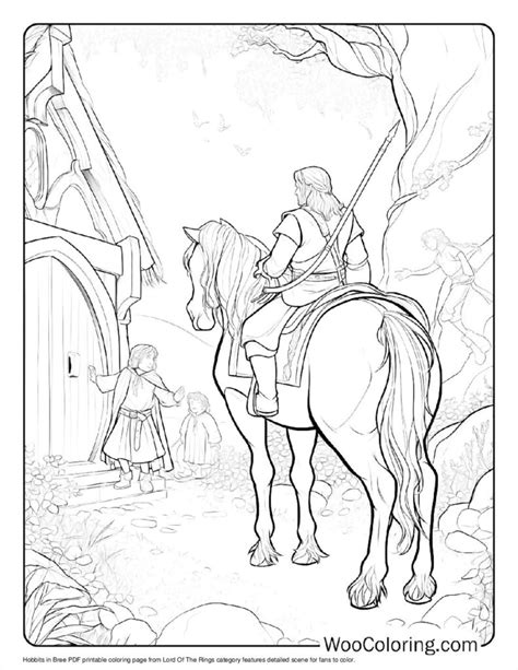 Hobbit Character Coloring Pages [2025]