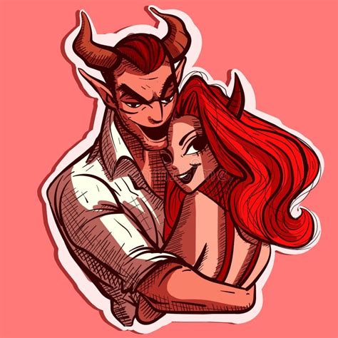 Sexy Devil Couple Stock Illustrations 12 Sexy Devil Couple Stock