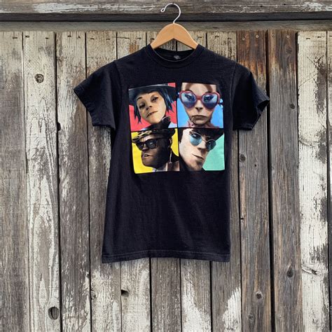 Band Tees Gorillaz Humanz Band Album Cover Officially Licensed T Shirt
