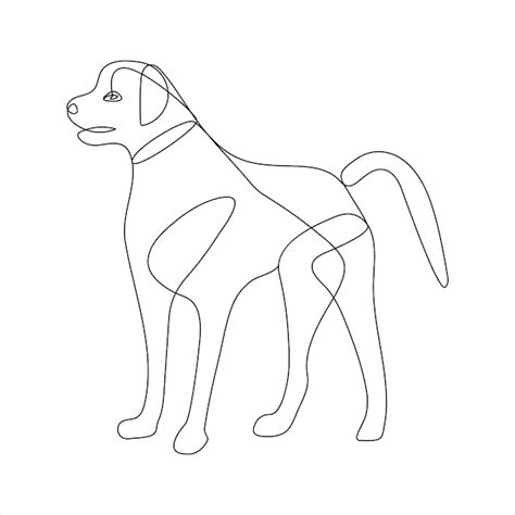 Hund Outline Bilder Kostenloser Download Auf Freepik