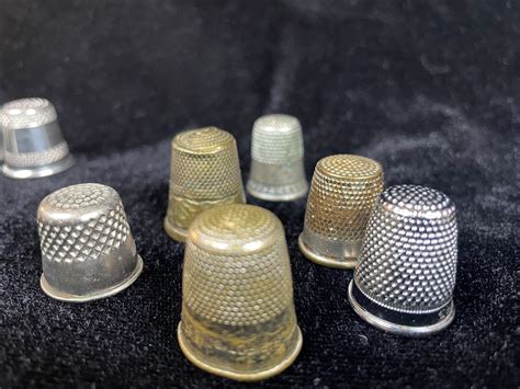 Special Metals Thimbles Collection Brass Tin Aluminum Etsy