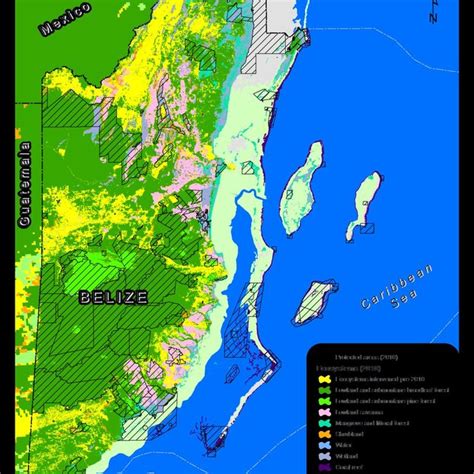 Pdf Basic Assessment Of Key Ecosystem Coverage Of Belize Protected Areas