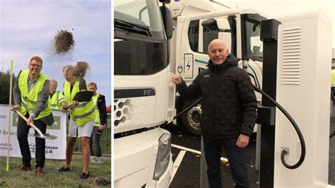 Vansbro Får Laddning För Sex Tunga Fordon Falu Kuriren