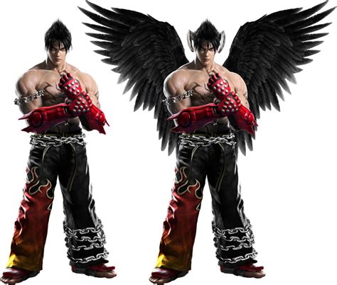 Tekken Jin With Chains And Tatoos By Godlike99kingz On Deviantart