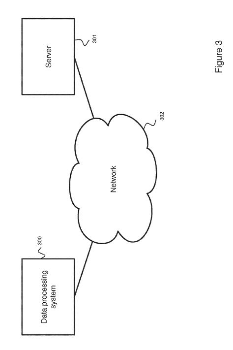 data processing method and system for intercepting signals between a