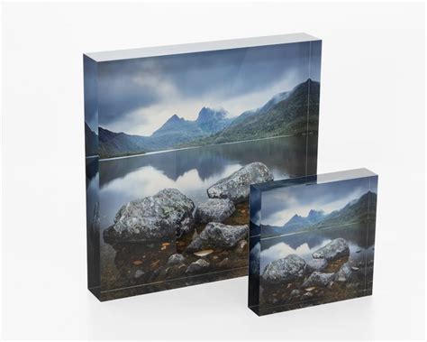 Classic Cradle Dove Lake And Cradle Mountain Tasmania Acrylic Block