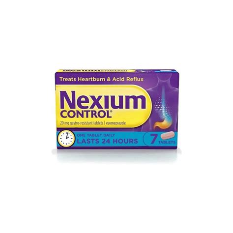 Nexium Control 20mg Tablets Thefoodbev