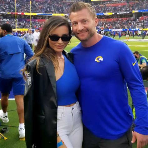 Is Rams Sean Mcvay Married What To Know About Veronika Khomyn