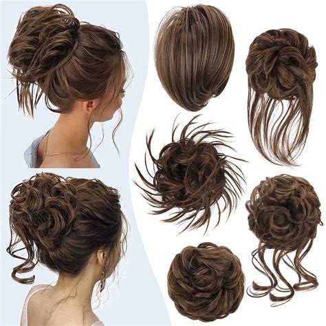Hair Extensions Bun Accessories At Iva Blackburn Blog