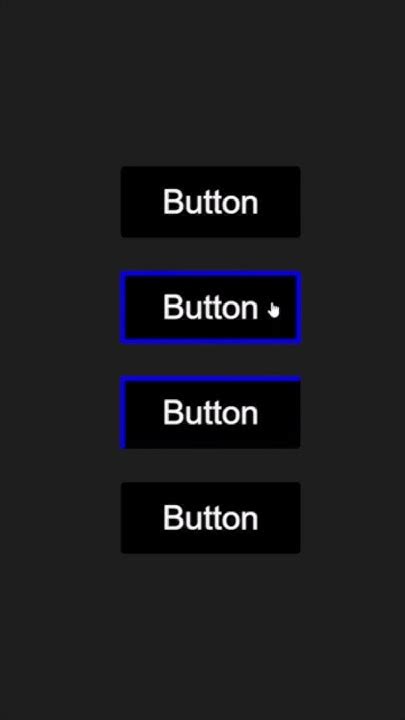 Advance Button Hover Effects Using Html And Css Youtube