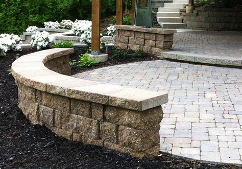 Retaining And Seat Wall Installation St Louis Mo Elevate Outdoor