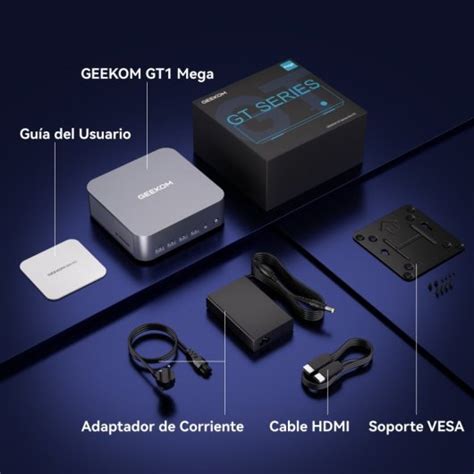 Mini Pc Mini Pc Geekom Gt1 Mega Intel Core Ultra 9 185h32gb2tb Ssd