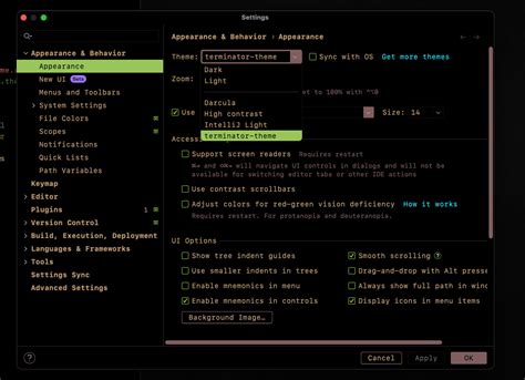 Terminator Theme IntelliJ IDEs Plugin Marketplace