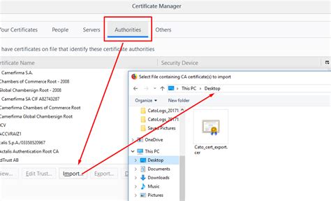 Installing Root Ca Certificate To Firefox Cato Learning Center