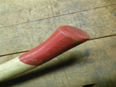 Vintage Hatchet Handle The Ennis Scouter Lightly Used Old Woodsman Tool 2062709984