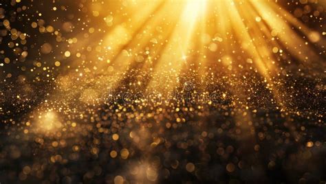 The Suns Rays Break Through The Clouds Creating Sparks In The Air