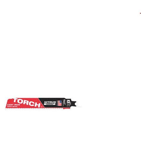 48 00 5561 6 In 7tpi Torch W Carbide 5pk Milwaukee Tools