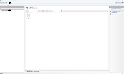 Iis 10 Iis Loading But Not Showing Sites Server Fault