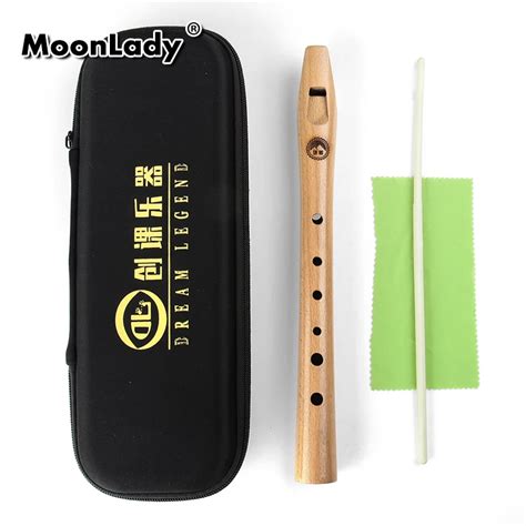 기이 한 클라리넷 D 키 수직 플루트 악기 플루트 휴대용 목관 악기 포크 클라리넷 플루트 가방 포함레코더 Aliexpress