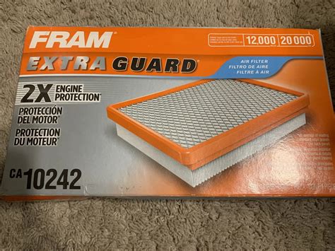 Fram Ca10242 Air Filter Cross Reference