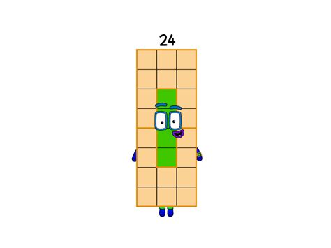 Numberblock 24 Numberblocks 24 Number Blocks Pictures Numberbloks